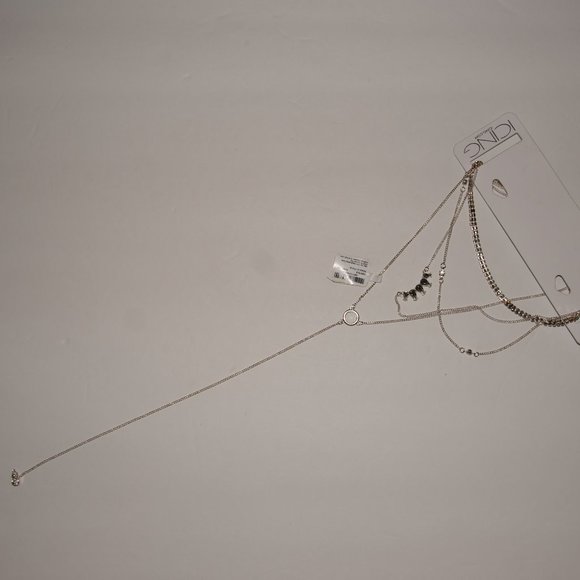 Icing | Jewelry | New Simulated Crystal Layered Choker Necklace Nwt ...